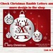30 Christmas Scene Bauble SVG Bundle, Christmas Bauble Ornament SVG ...