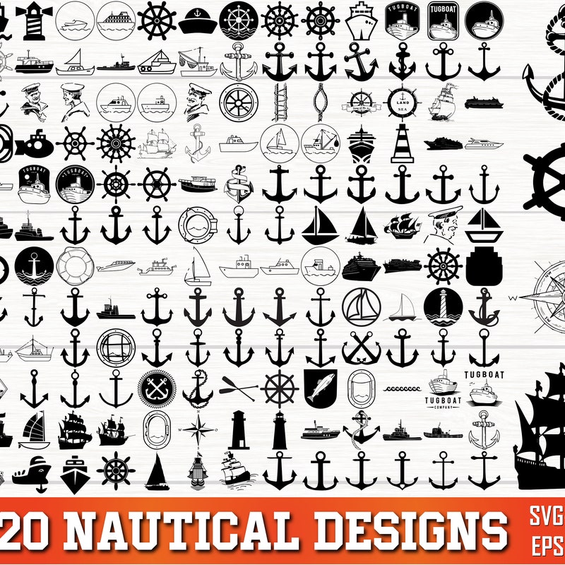 Nautical Svg - Etsy