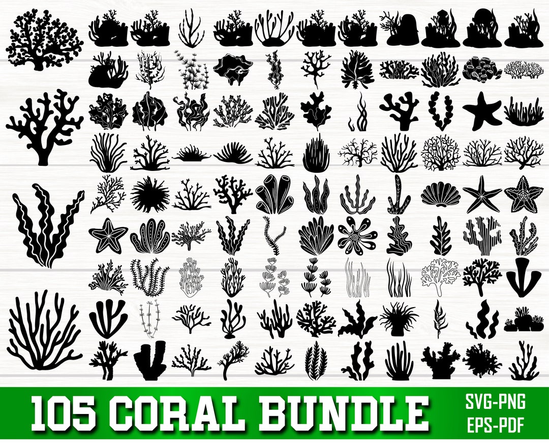 Coral SVG Bundle, Coral PNG Bundle, Coral Clipart, Coral Silhouette ... Coral SVG Bundle, Coral PNG Bundle, Coral Clipart, Coral Silhouette ...