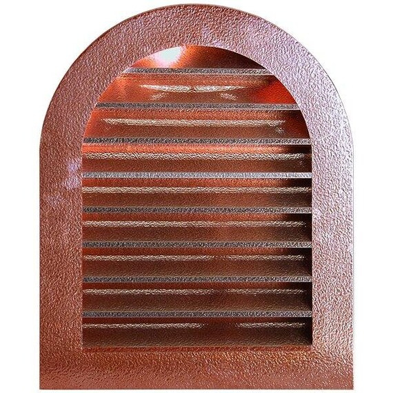 Hammered Copper Tombstone Louvered Gable Wall Vent | Etsy