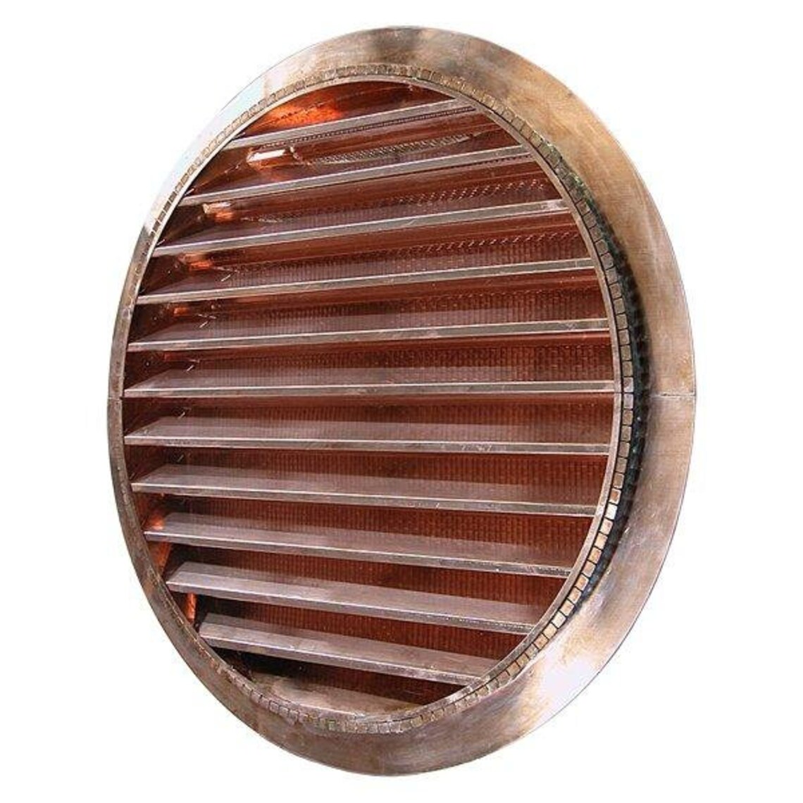 Copper Round Circle Louver Gable Wall Vent - Etsy UK