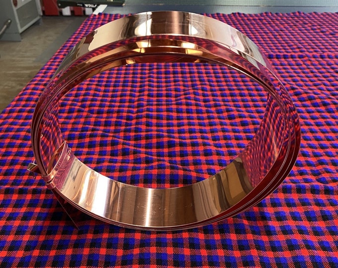 Copper Flashing Strip 2"x10' Roll (16oz Copper) - Etsy