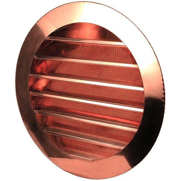 Copper Round Circle Louver Gable Wall Vent - Etsy UK
