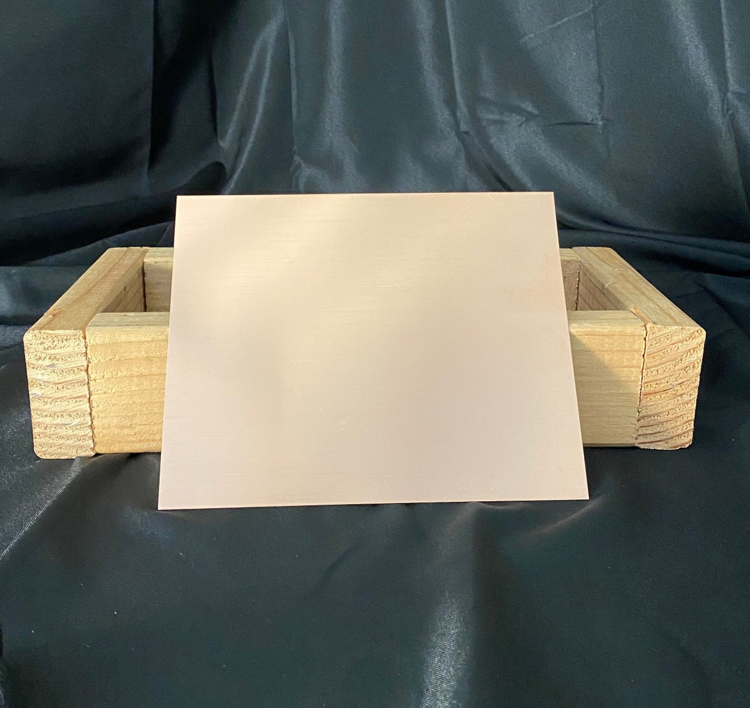 8"x10" Raw Copper Metal Sheet Made From 16oz Copper (24 Gauge) - Etsy