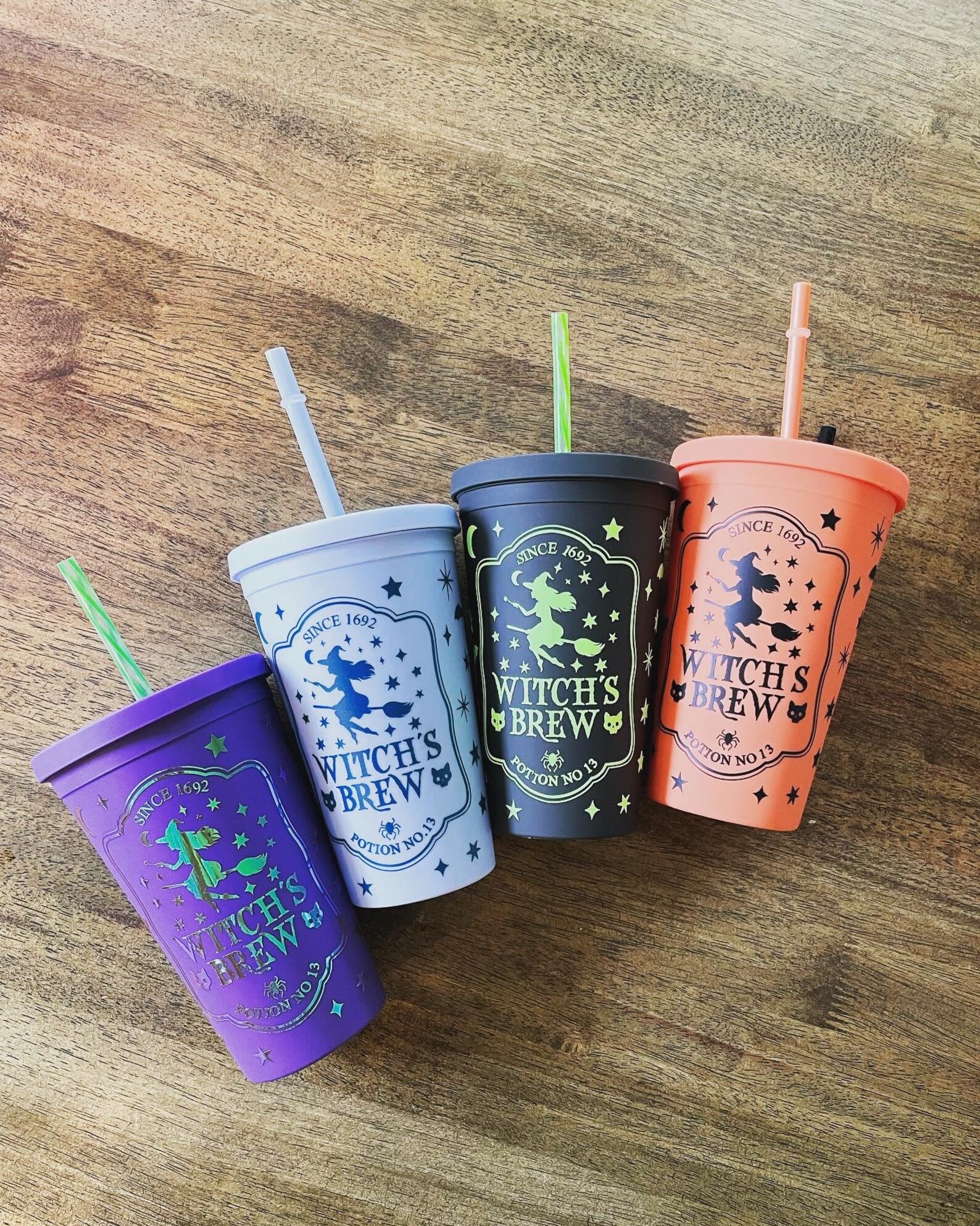 Witch’s Brew Cold Cup, Spooky Witch Gift, Halloween Fun Cup - Etsy