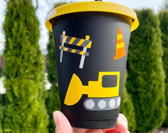 Kids Construction Cup - Etsy