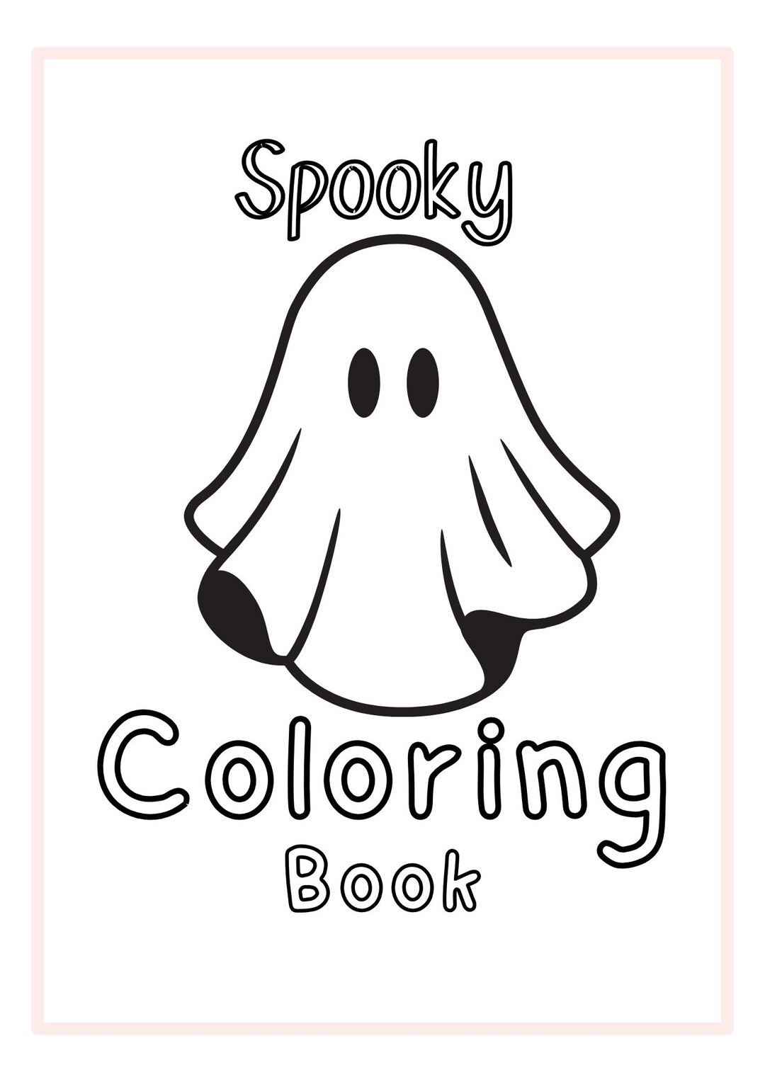 Spooky Halloween Themed Coloring Book| 30 PDF Pages of FUN Coloring - Etsy