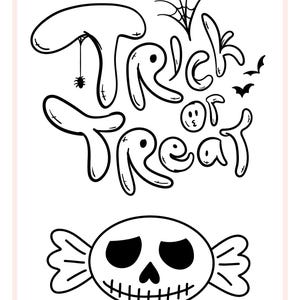 Spooky Halloween Themed Coloring Book| 30 PDF Pages of FUN Coloring - Etsy