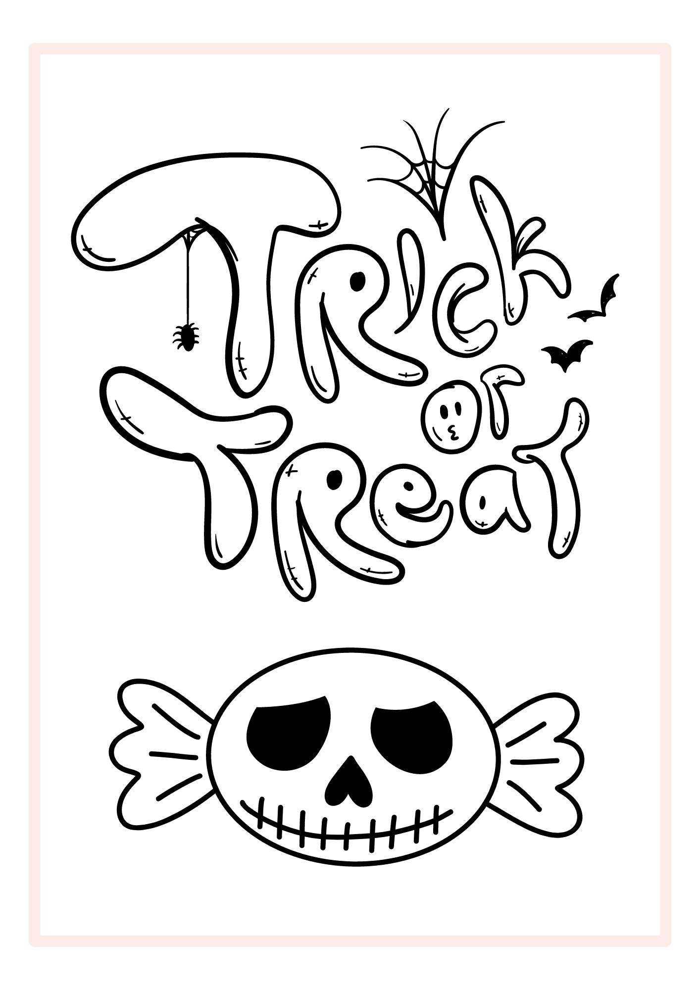 Spooky Halloween Themed Coloring Book| 30 PDF Pages of FUN Coloring - Etsy