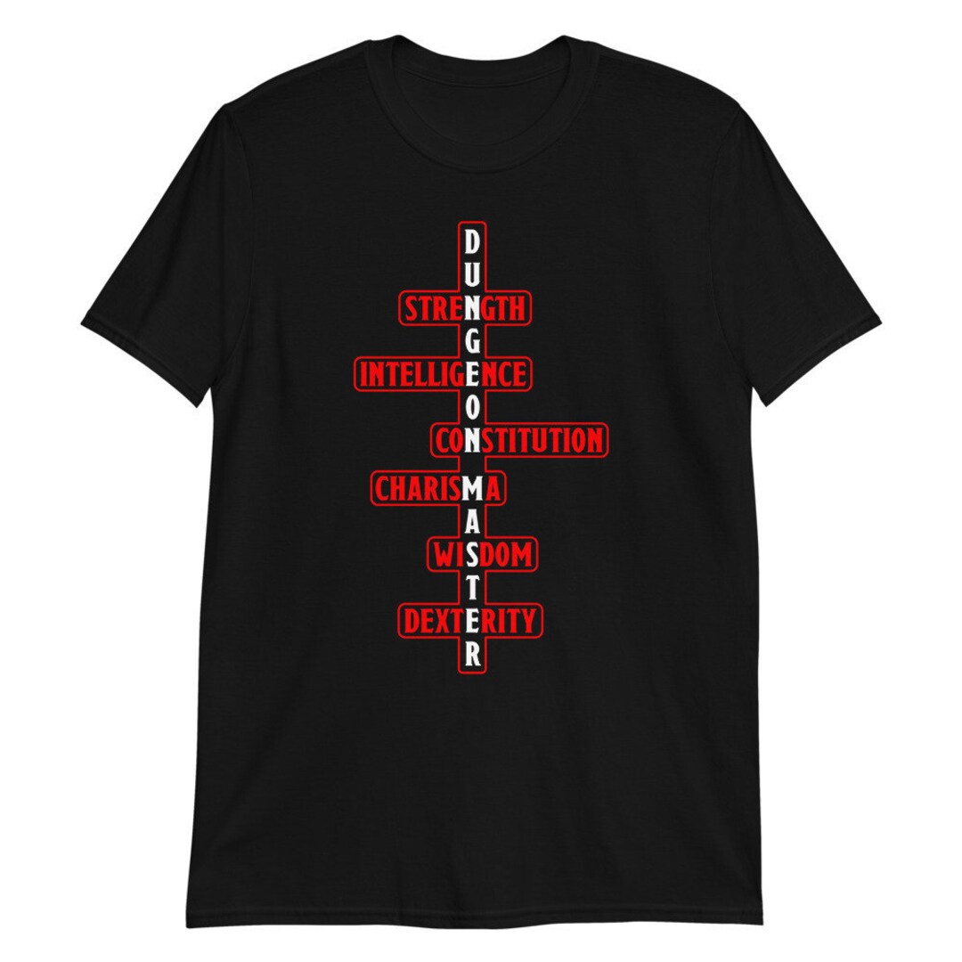 Dungeon Master Anagram Shirt | D&D Shirt | Game Master Shirt | Dungeons ...