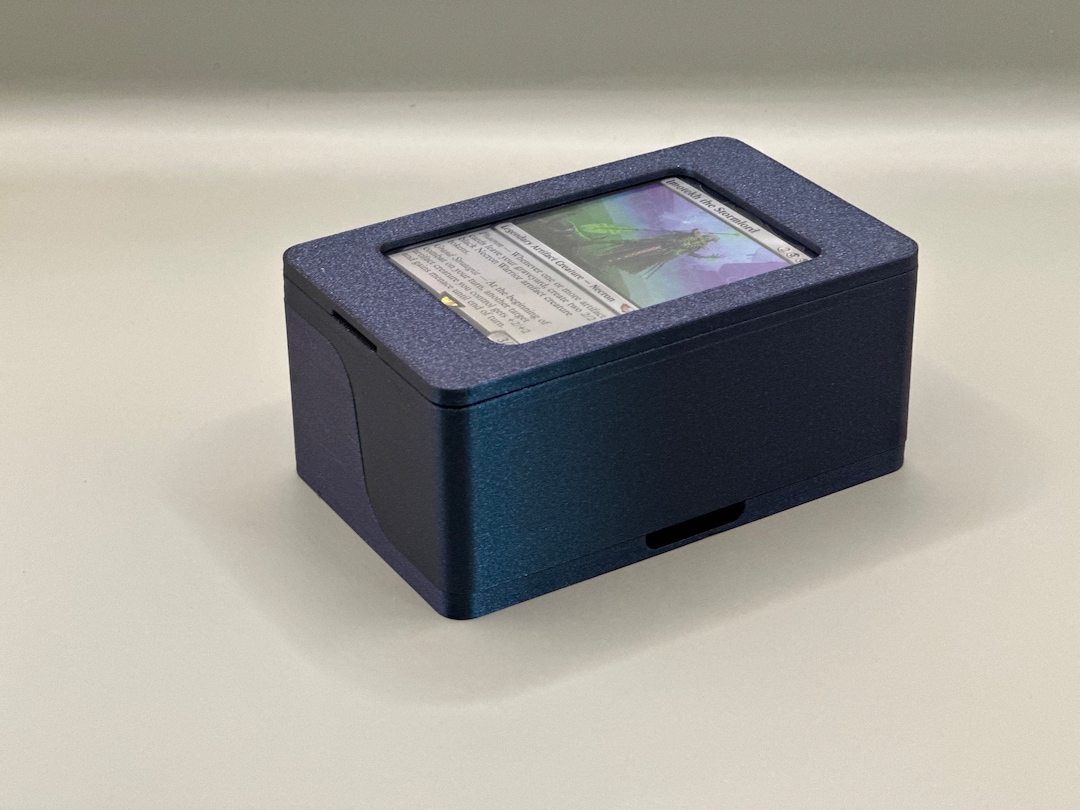 Custom 3D Printed Mtg, Lorcana, Pokémon, TCG Deck Box With Magnetic ...