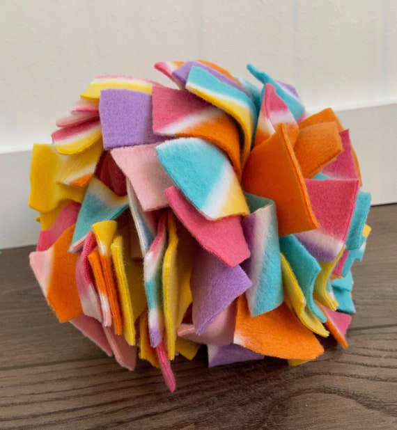 Large Fleece Snuffle Toy - Etsy