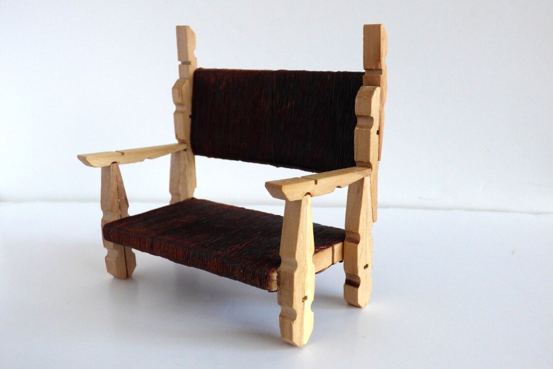 Peg Bench Small Bench Peg Chair Wooden Bench Peg | Etsy