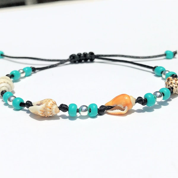 Seashell Anklet - Etsy