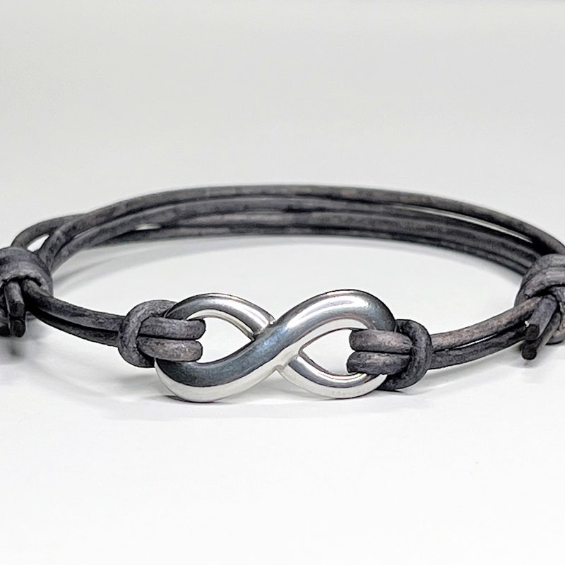 Mens Infinity Bracelet - Etsy
