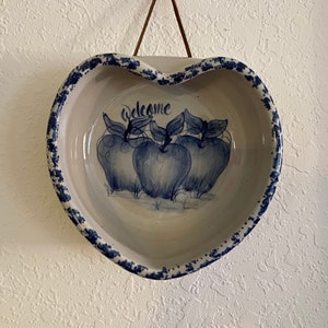 Welcome Apple Ceramic Wall Hanging - Etsy