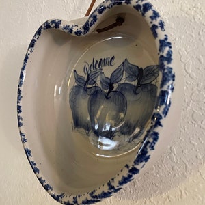 Welcome Apple Ceramic Wall Hanging - Etsy