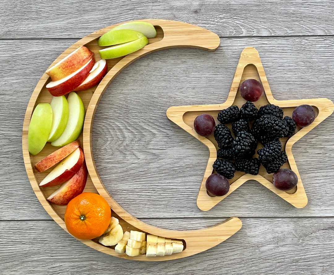 Bamboo Star Moon Tray Ramadan Trays Eid Trays Ramadan Charcuterie Board ...