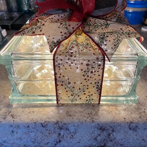 Glass Block Night Light - Etsy