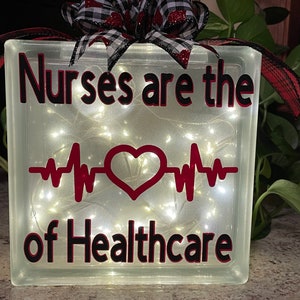 Glass Block Night Light - Etsy