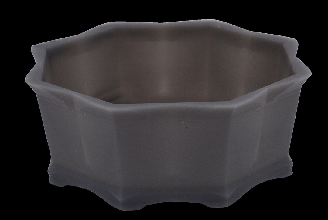 Octagonal Resin Pot | 3D Printed Bonsia Pot | Mame Sized Bonsai Pot - Etsy