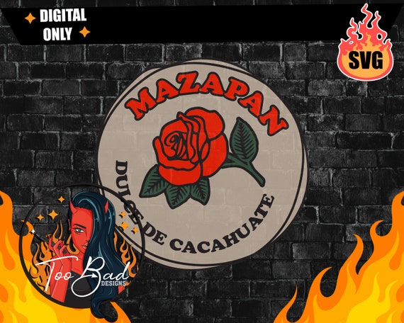 Mazapan Svg Mexican Candy Svg File Only Layered - Etsy Finland