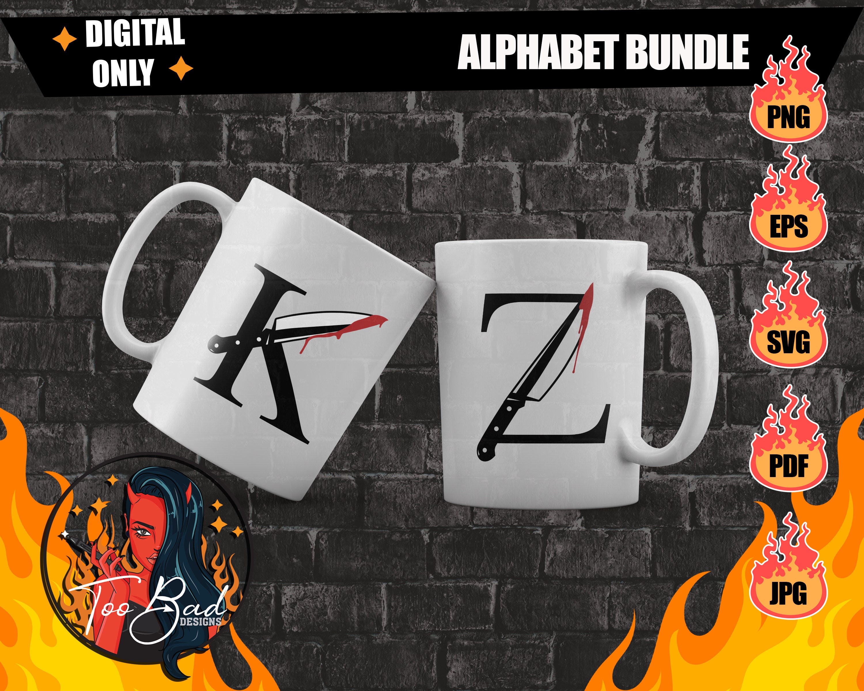 Murder Svg Knife Letters Svg A- Z Svg Drip Font Svg, Drip Letters Svg ...