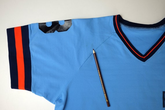 70s Vintage Medalist Sand-Knit Baseball Jersey Toyota… - Gem