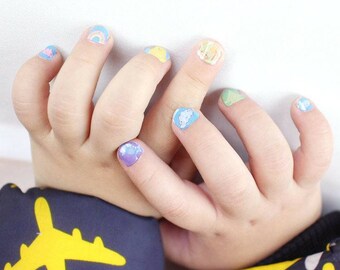 Kids Nail Wraps - Etsy