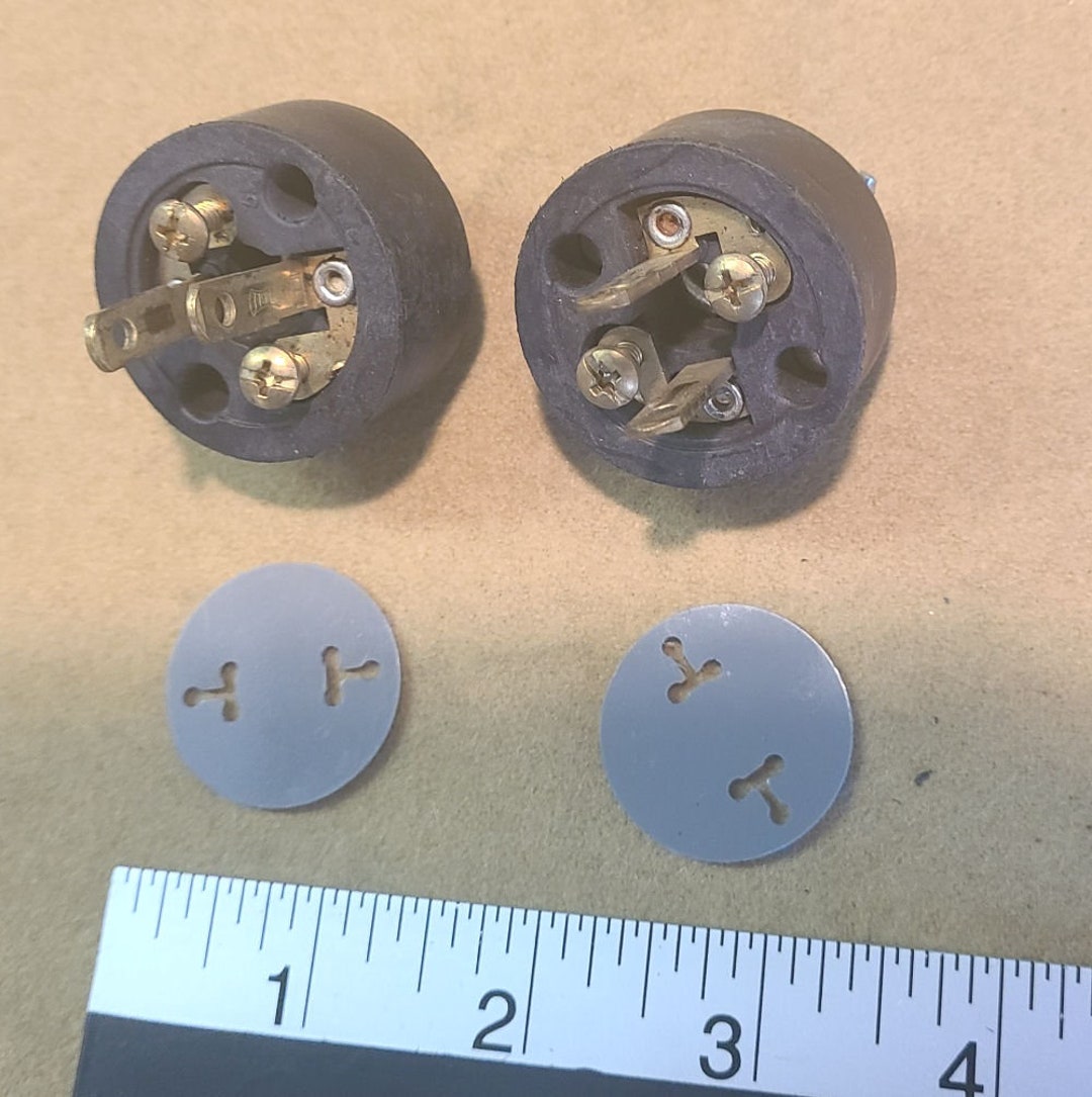 Eagle Brand 2 Prong Electrical Outlet Plug - Qty. 2 for 1 Price - New ...