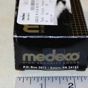 Medeco Assa Abloy Model 54515 Padlock With 2 Working Keys - New - Etsy