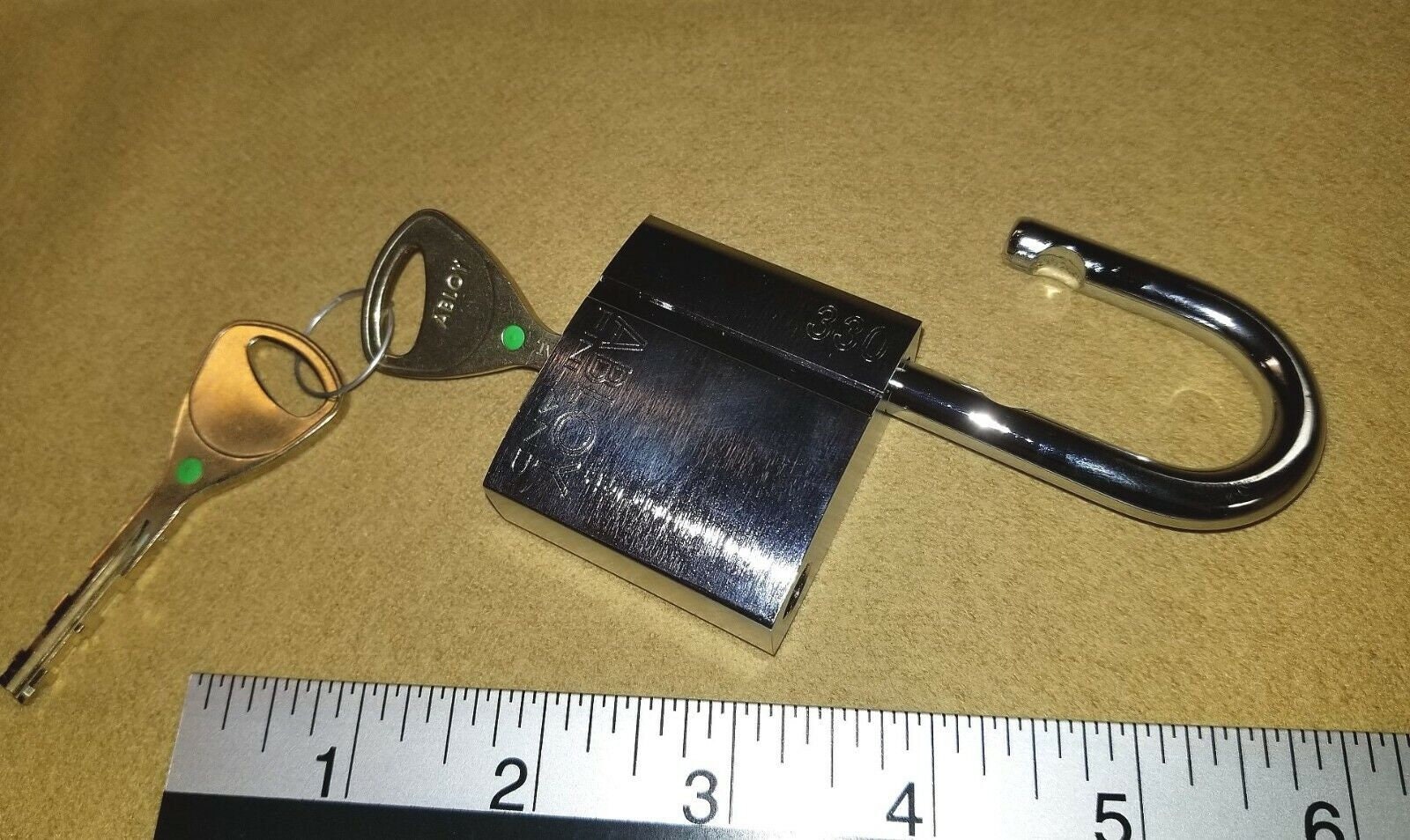 Abloy PL330 Pl 330 Model Padlock With 2 Working Keys - New - Etsy