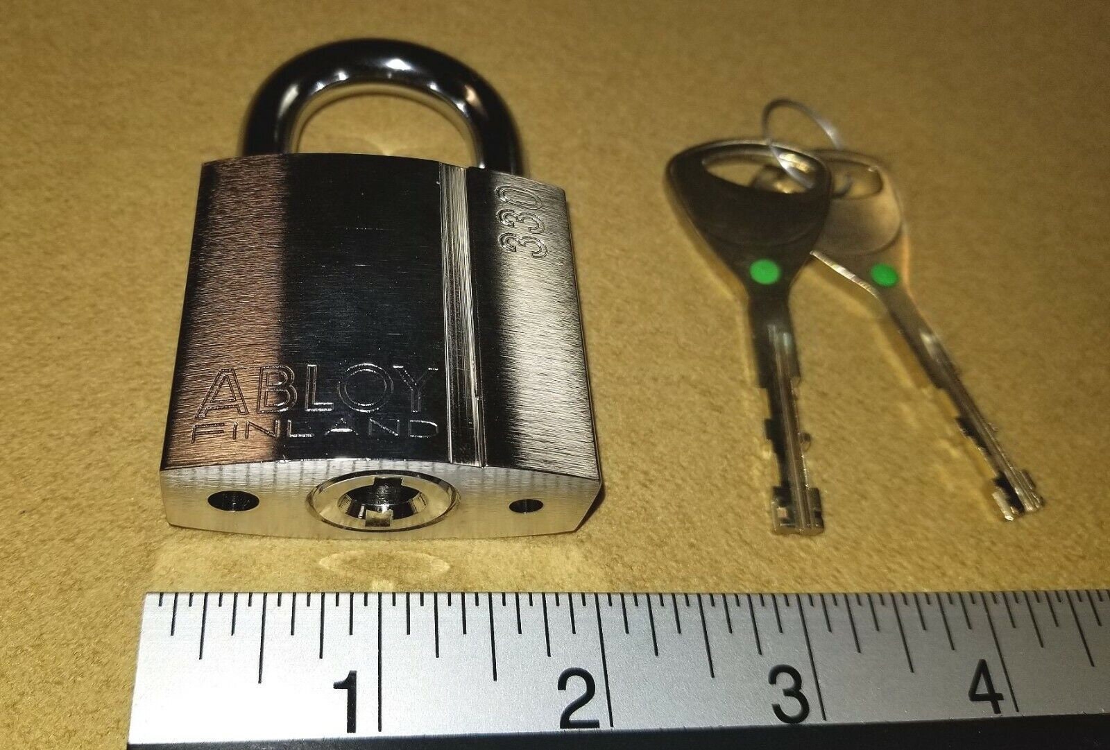 Abloy PL330 Pl 330 Model Padlock With 2 Working Keys New - Etsy