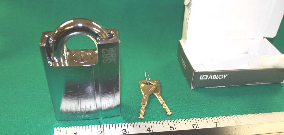 Abloy Model 362 Padlock With 2 Keys Appears to Be New - Etsy