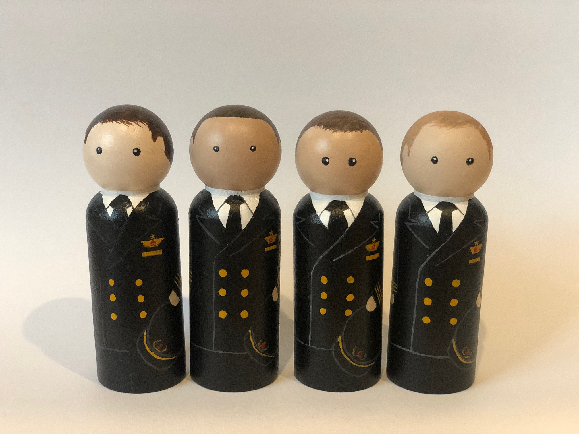 Custom Pilot Peg Doll - Etsy