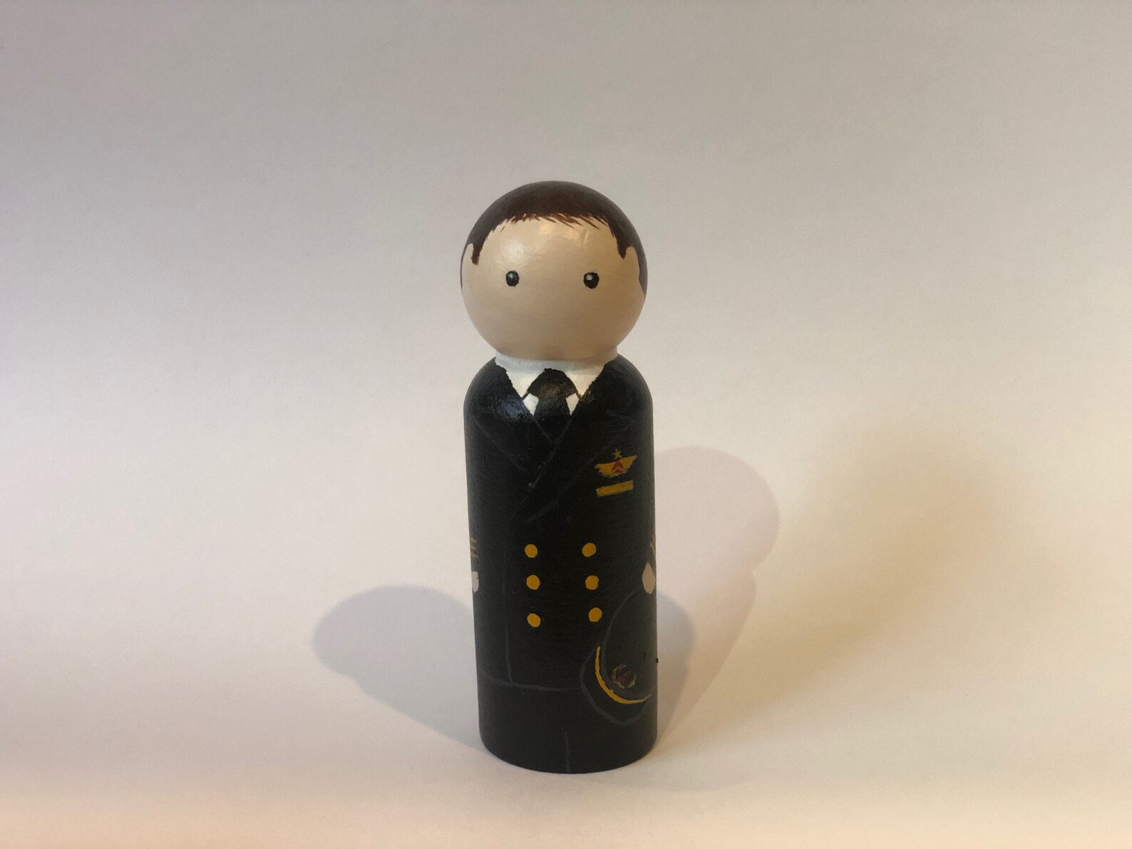 Custom Pilot Peg Doll - Etsy