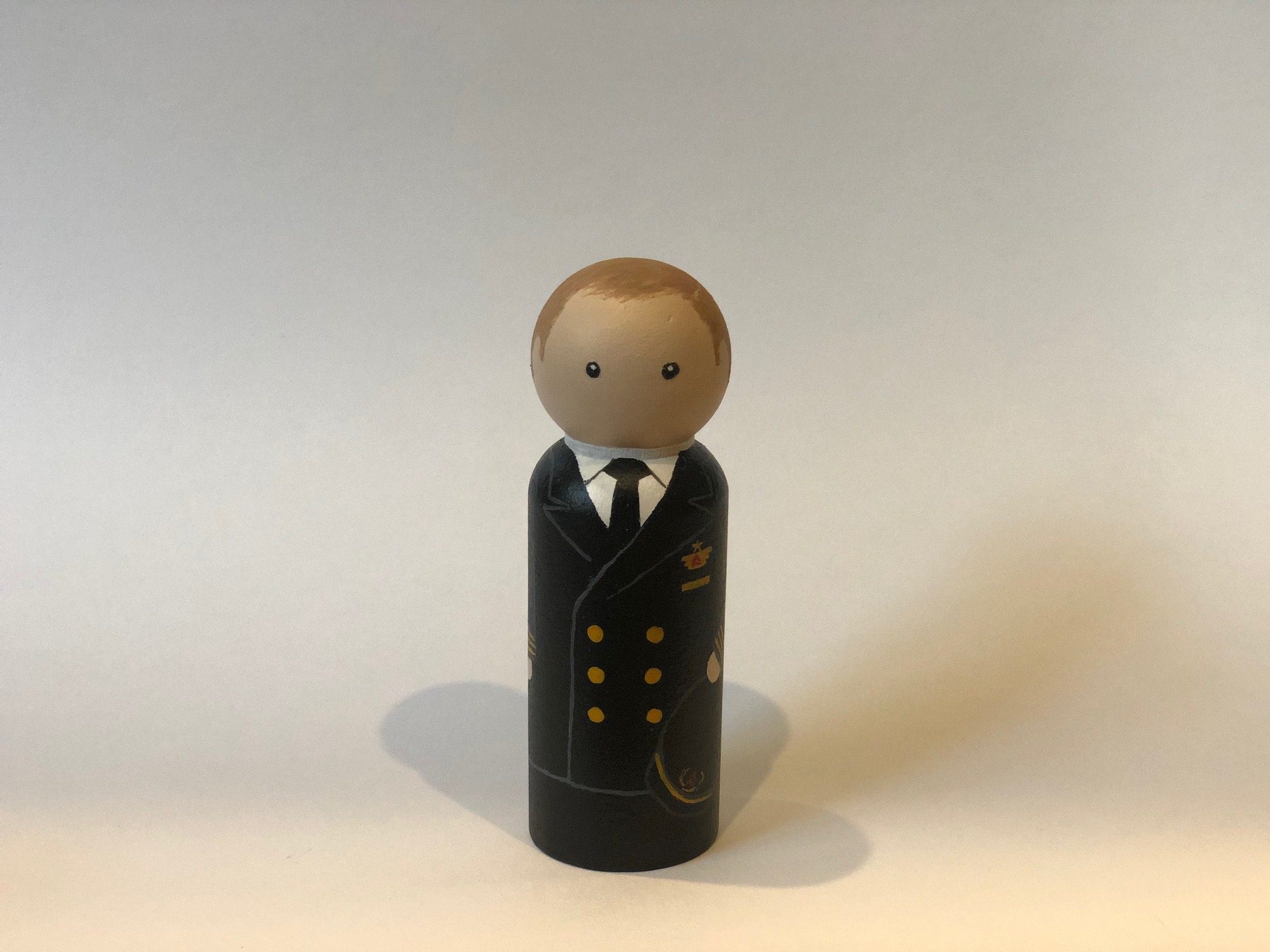 Custom Pilot Peg Doll - Etsy