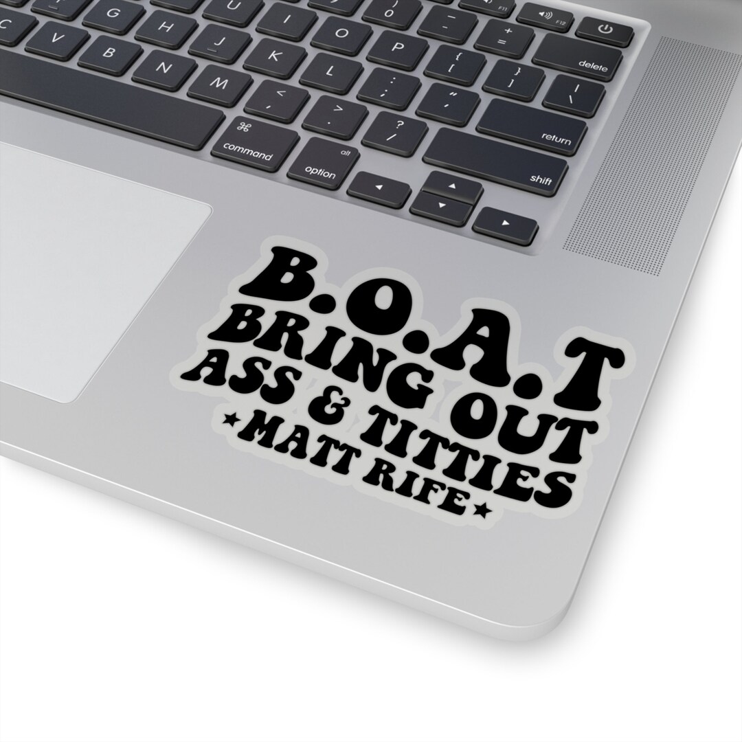 BOAT Matt Rife Kiss-cut Stickers - Etsy
