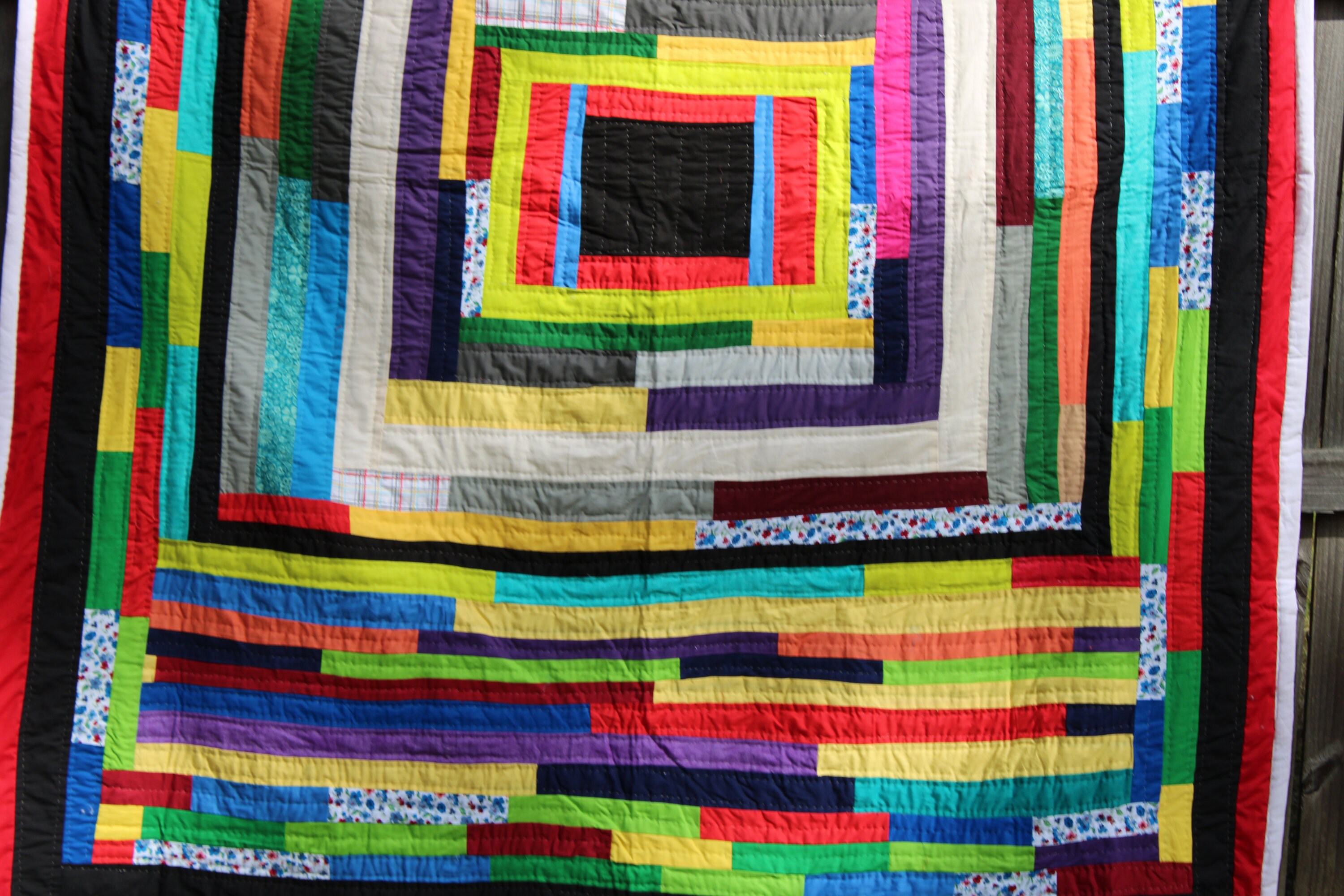 Housetop Pattern Quilt - Etsy