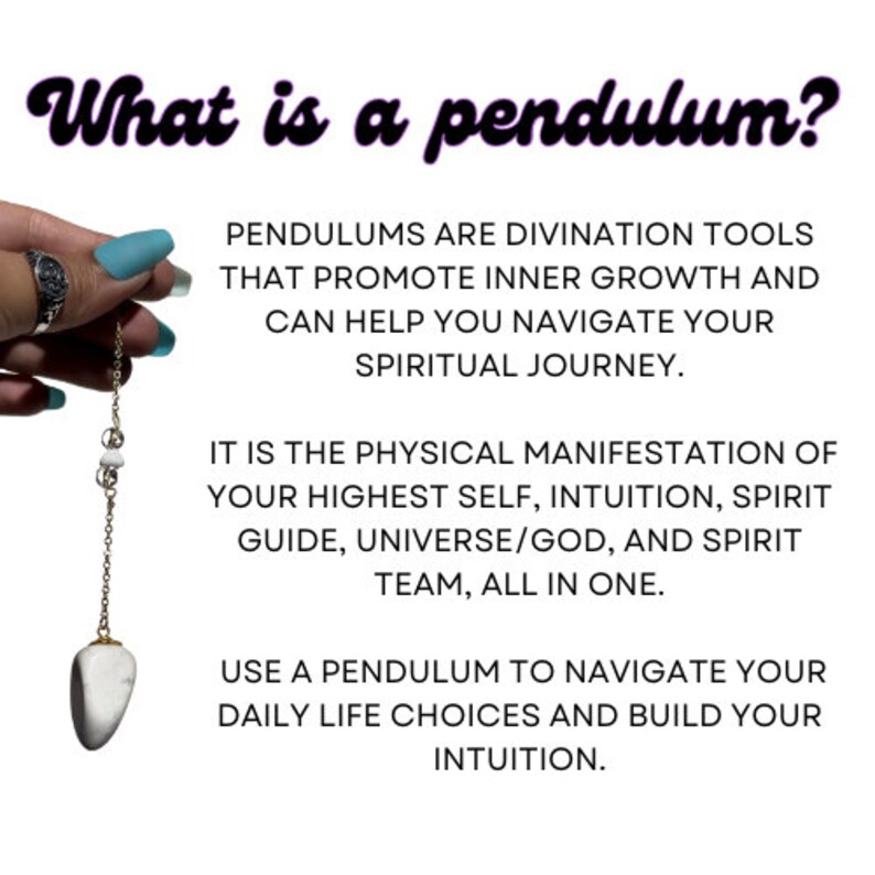 Green Aventurine Pendulum W/ Crash Course - Etsy