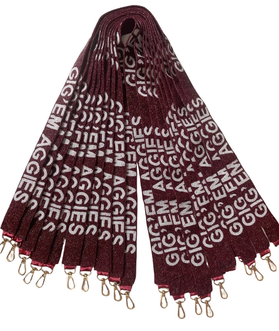 Aggies Texas A&M Bag Strap, Aggies Headband, Aggies Accessories, Purse ...