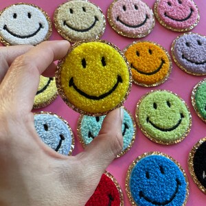 Adhesive Smile Patch | Happy Faces Patches | Smily | Colorful - Etsy