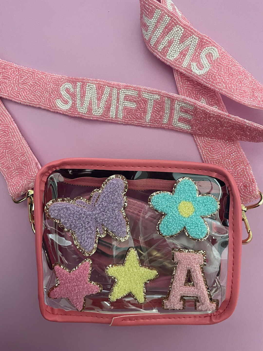 Swiftie Bag Stadium Bag Clear Purse Crossbody Bag Game Bag Concert Bag ...