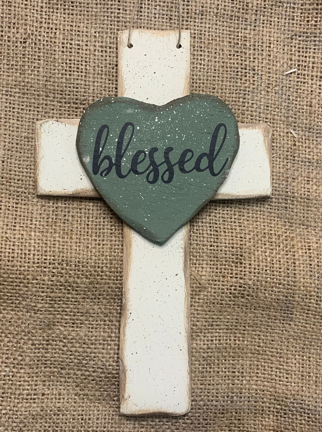Blessed Cross and Heart Wood Craft Kit - DIY- Blessed - Girls Night ...