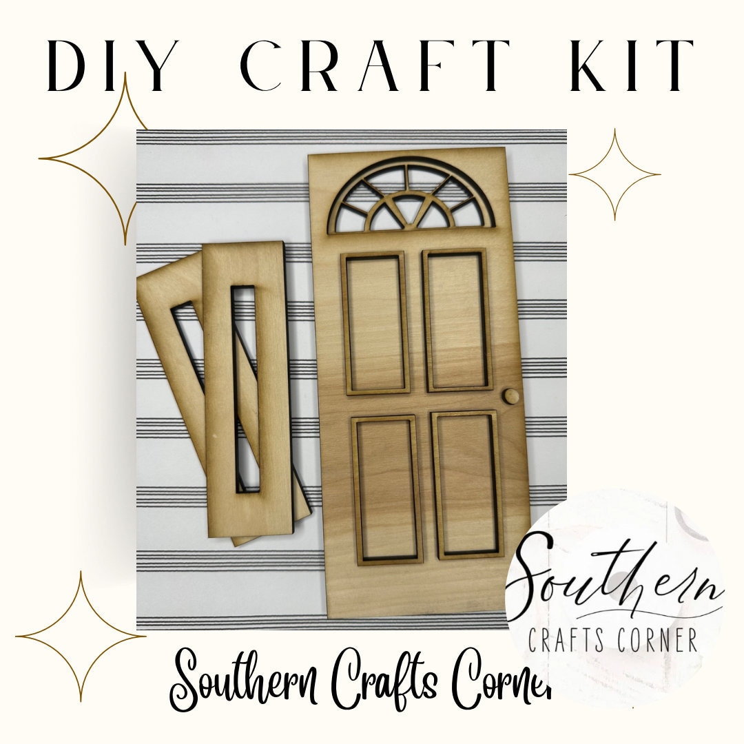 Mini Door Craft Kit DIY - Etsy