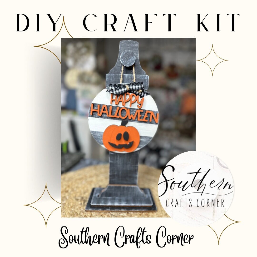 Happy Halloween Mini Sign DIY - Etsy