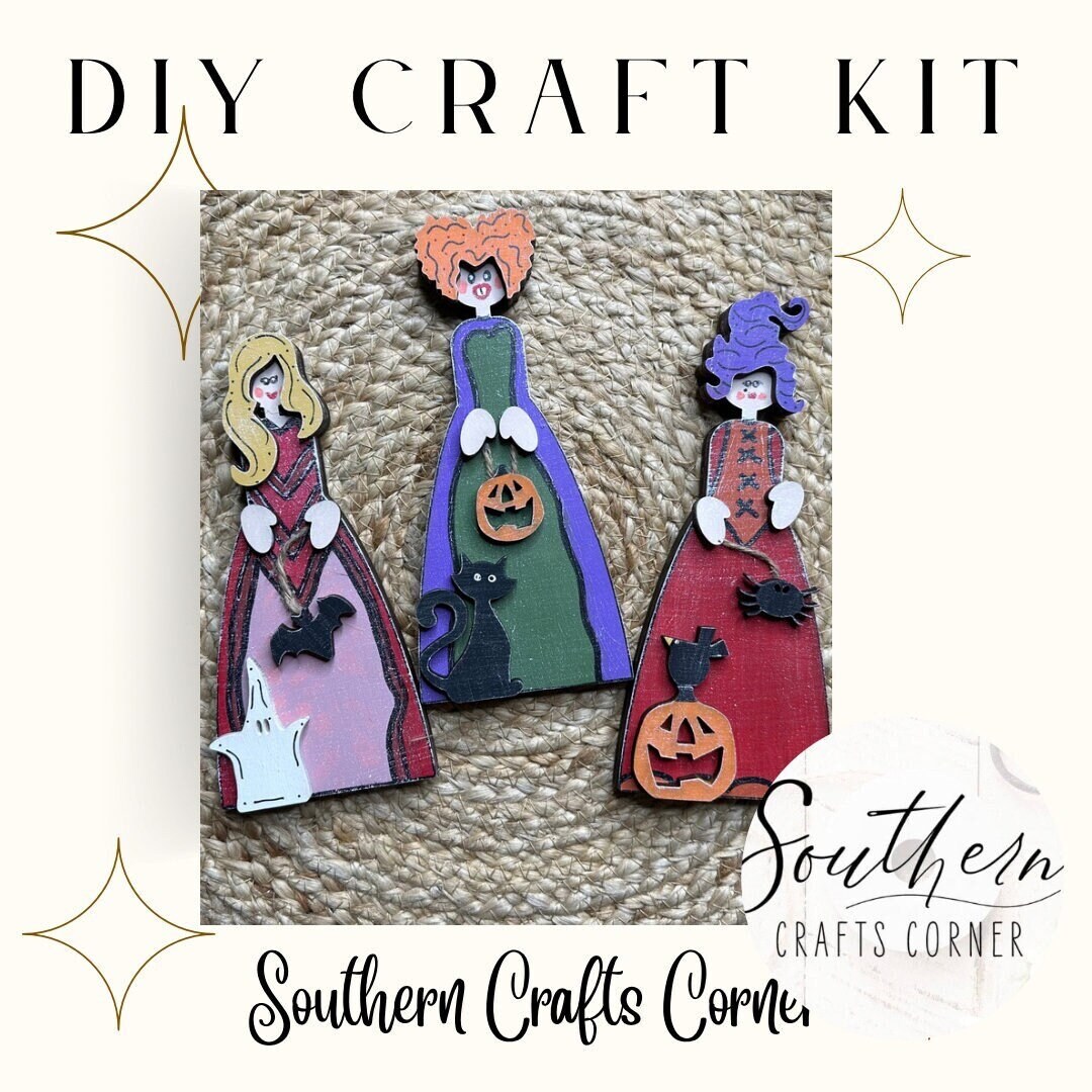 Sanderson Sisters DIY Kit - Etsy