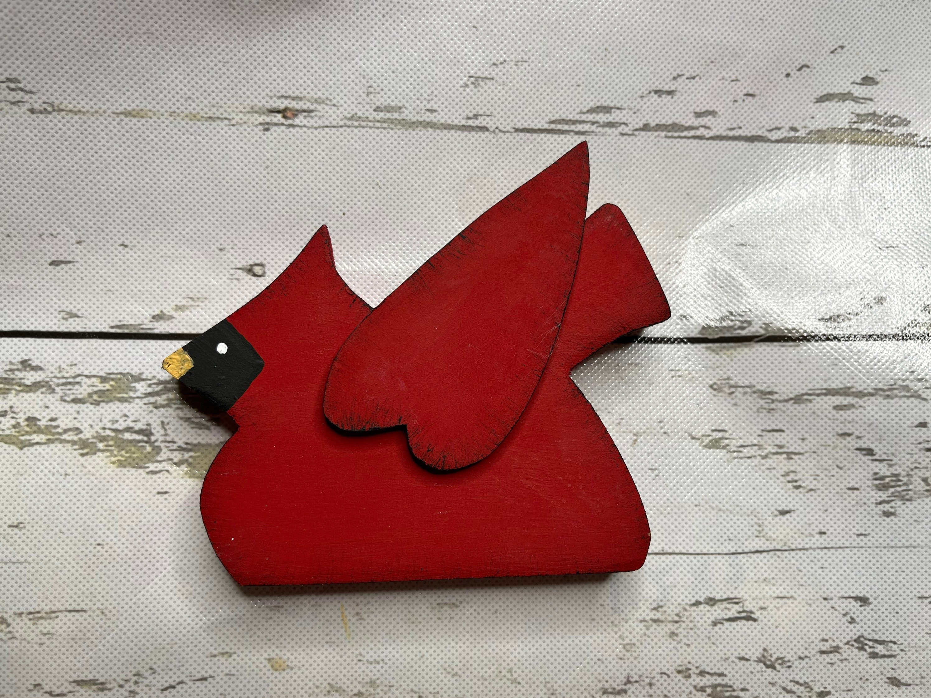Cardinal Memorial Craft Kit - Etsy