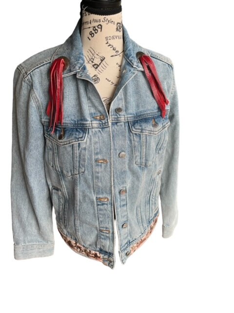 Rodeo Queen up Cycled Western Cowgirl Jean Jacket - Etsy
