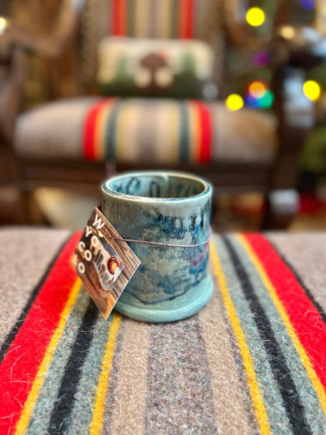 No Handle Mug, Handmade Pottery Handleless Coffee or Tea Cup With ...